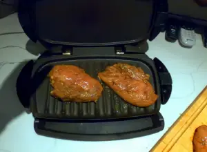 How to Cook Chicken Breasts on George Foreman Grill