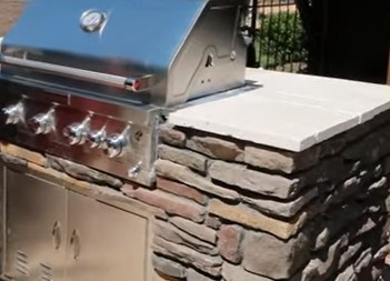 How To Build Outdoor Grill With Stone